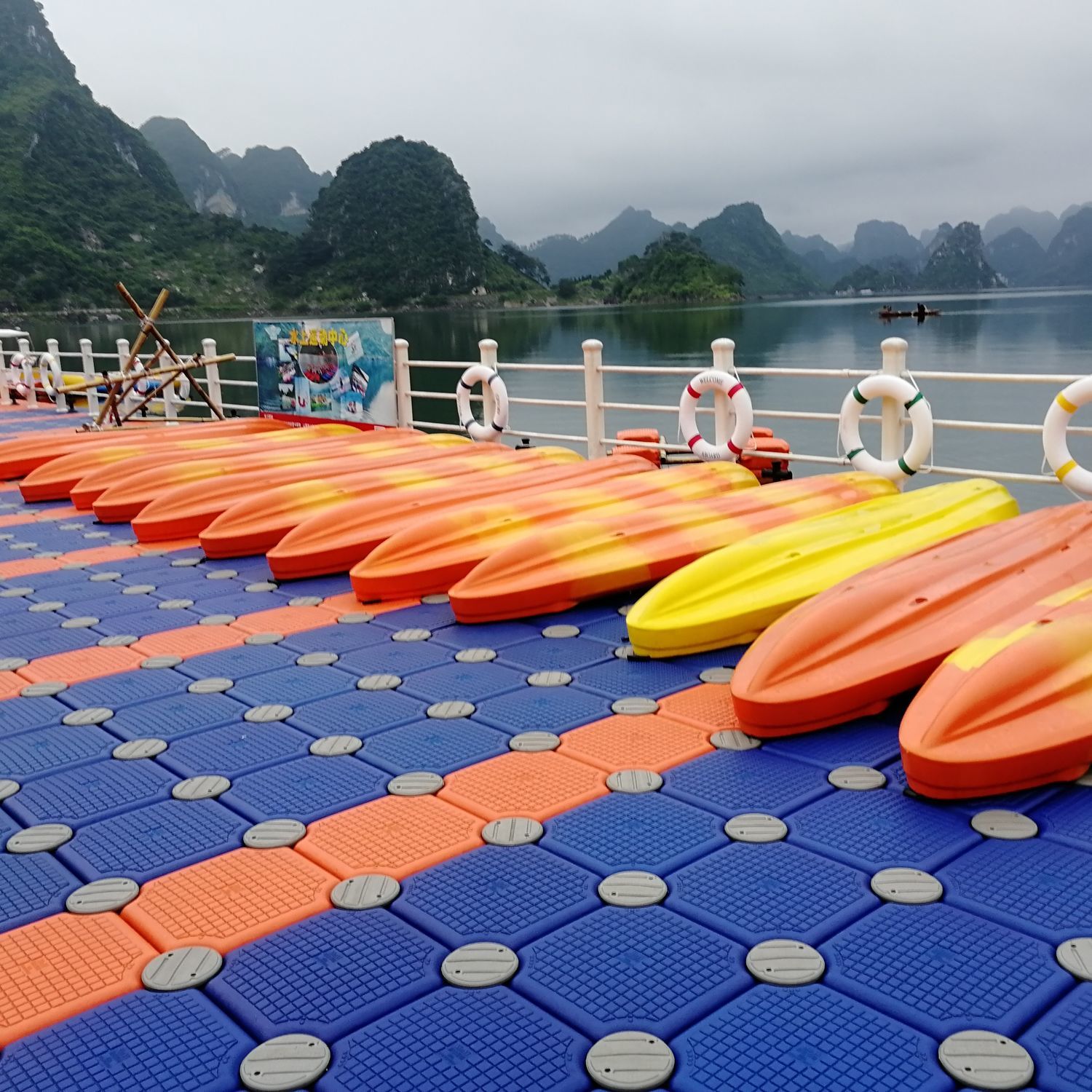 Floating platform - Zhejiang Hi Sea Plastic Co., Ltd - HDPE