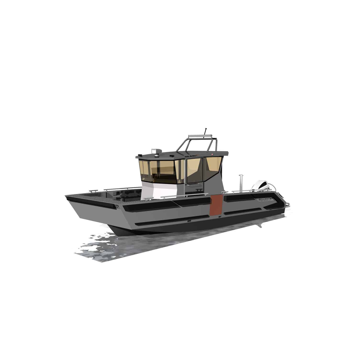 Patrol boat - OXpro AL8 F - Hatløy Maritime AS - work boat / search and ...