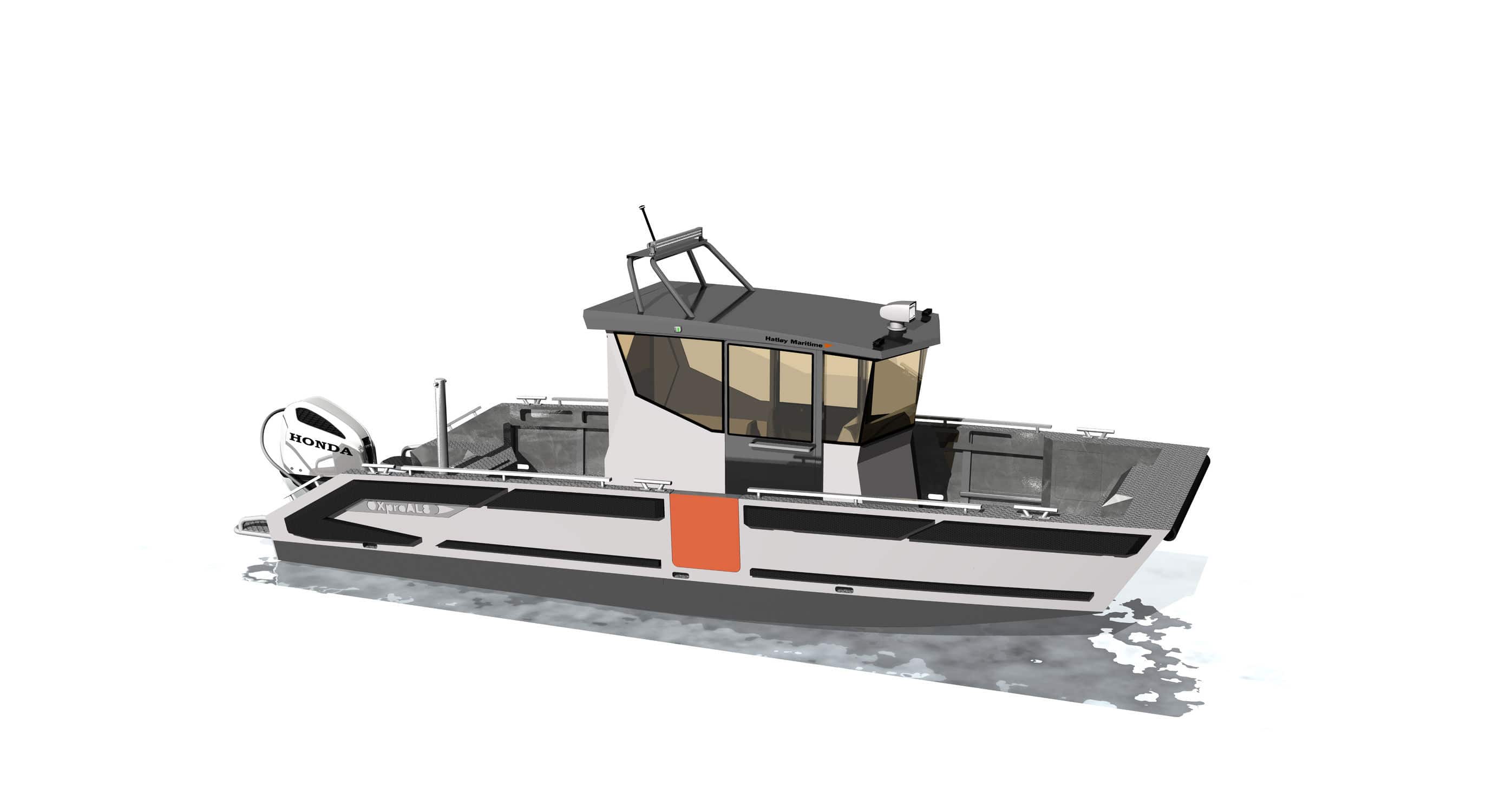 Patrol boat - OXpro AL8 F - Hatløy Maritime AS - work boat / search and ...
