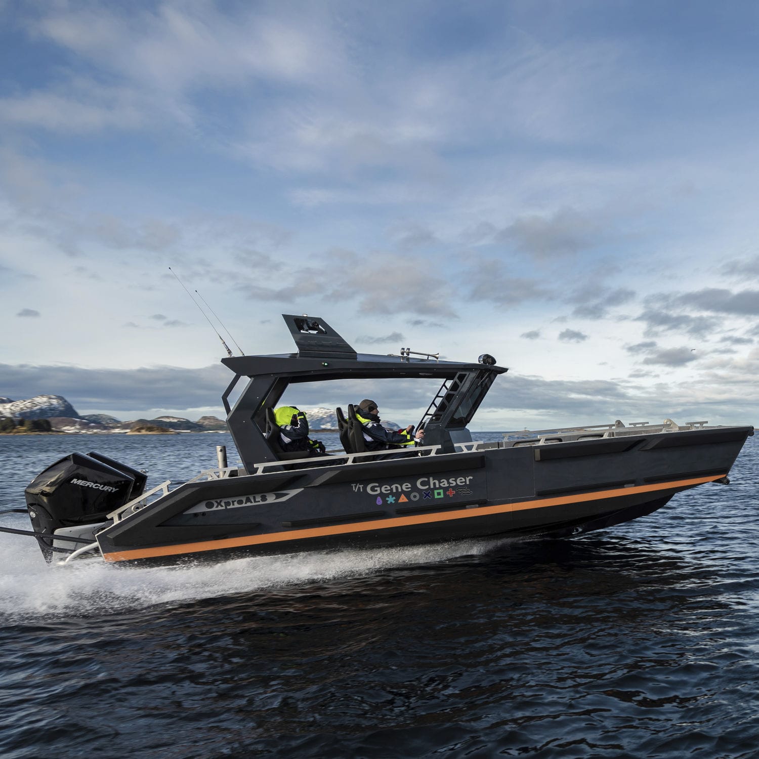 Patrol boat - OXpro AL8 OC - Hatløy Maritime AS - outboard / aluminum