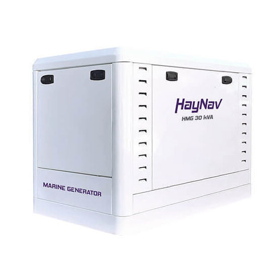 Diesel generator set - HMG 30 - HayNav BV - for boat / IP23 / soundproof