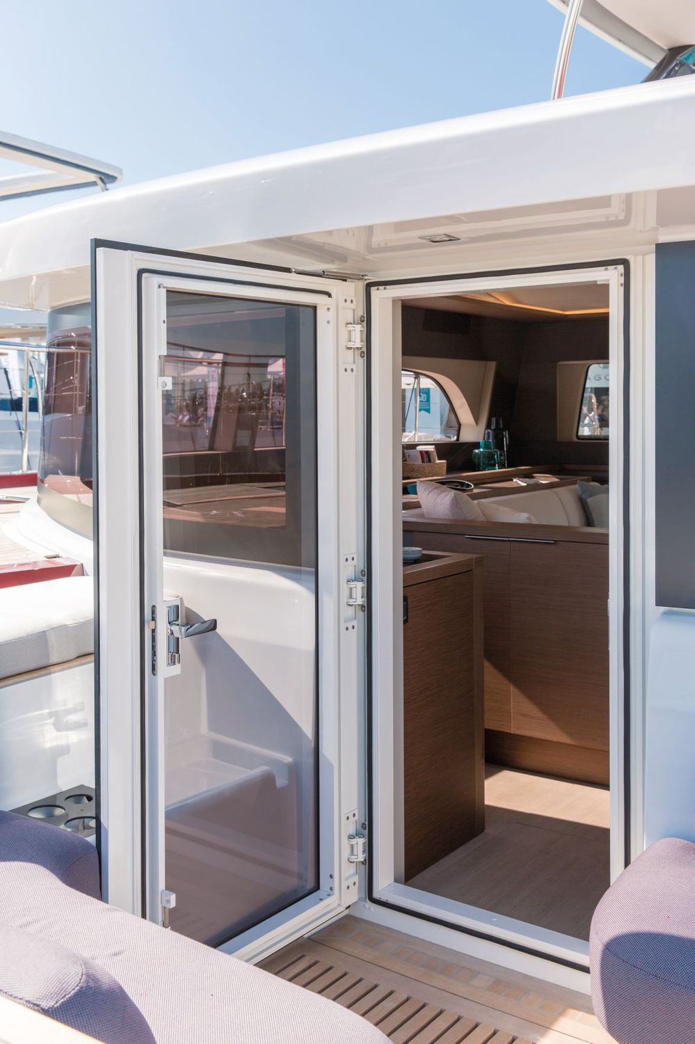Yacht door - NOVAL - waterproof / glazed