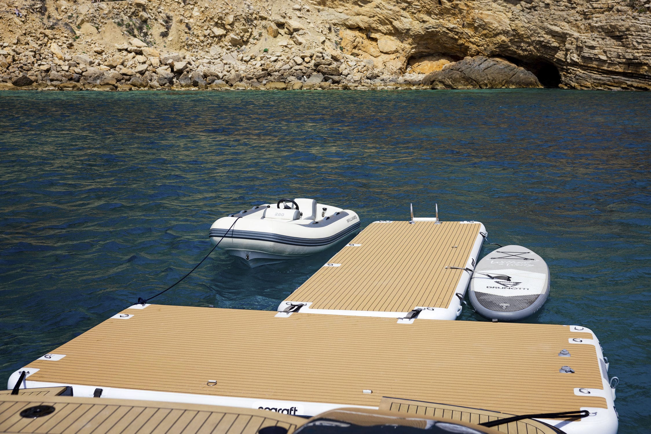 Modular dock - T-shape - SEARAFT - mooring / for marinas