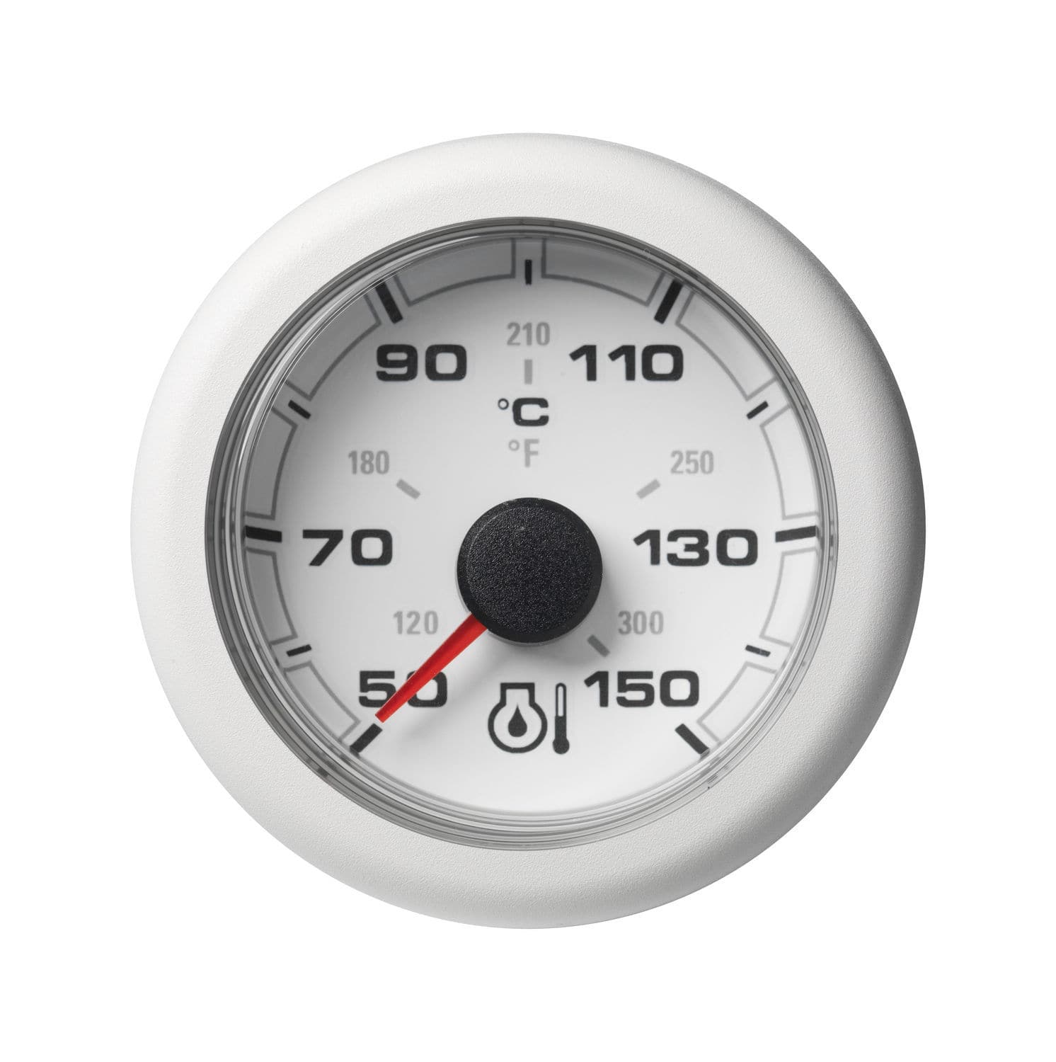 Boat indicator - OL Oil Temperature 52mm - VERATRON - for ships / oil ...