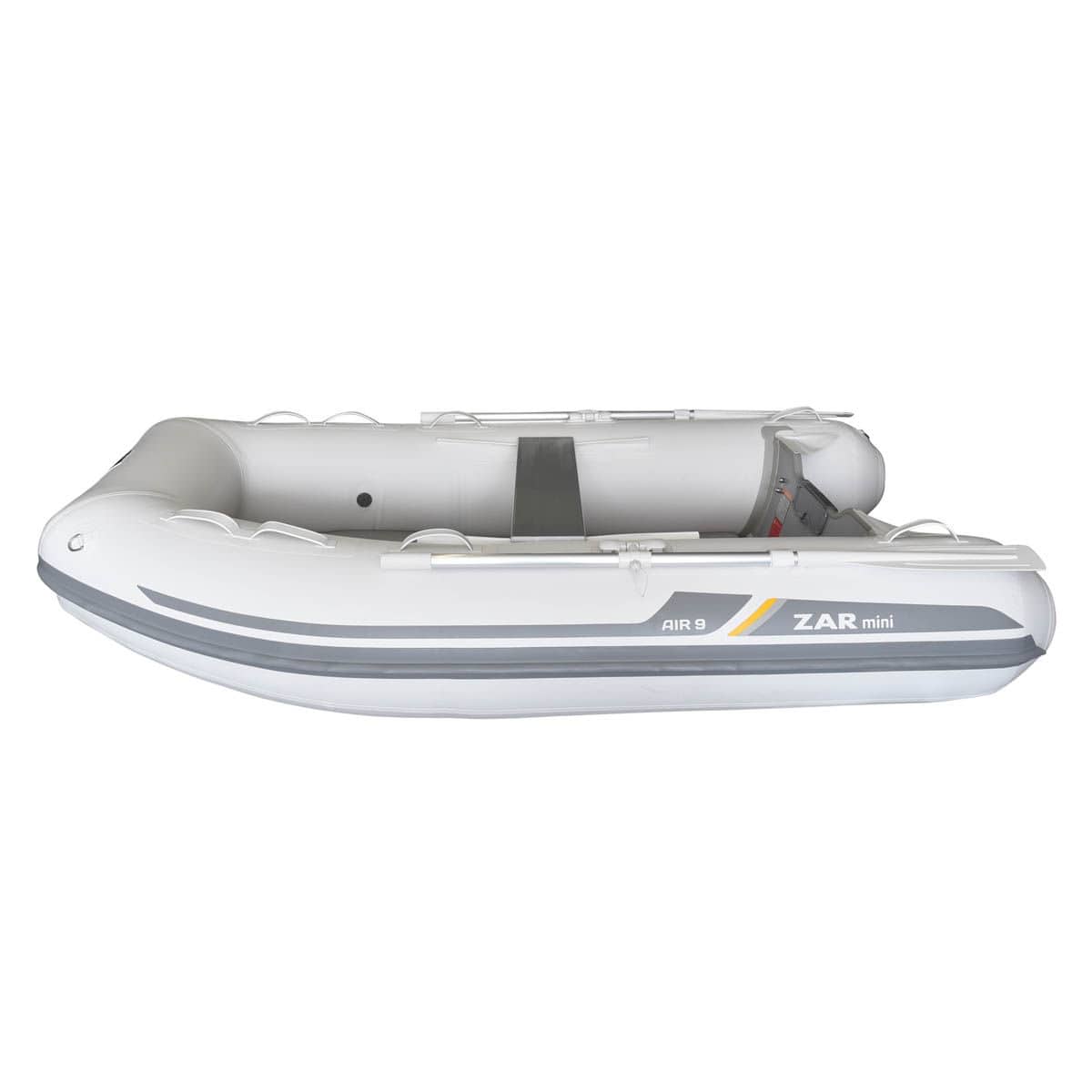 Outboard inflatable boat - AIR 9 - MS Marine GmbH - foldable / open / 4 ...