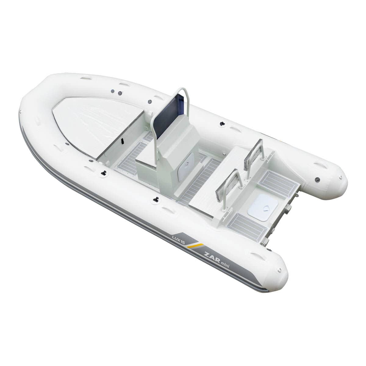 Outboard inflatable boat - LUX RIDER 14 - MS Marine GmbH - RIB / center ...