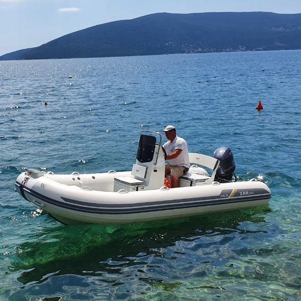 Outboard inflatable boat - 15 DL - MS Marine GmbH - RIB / open / center ...