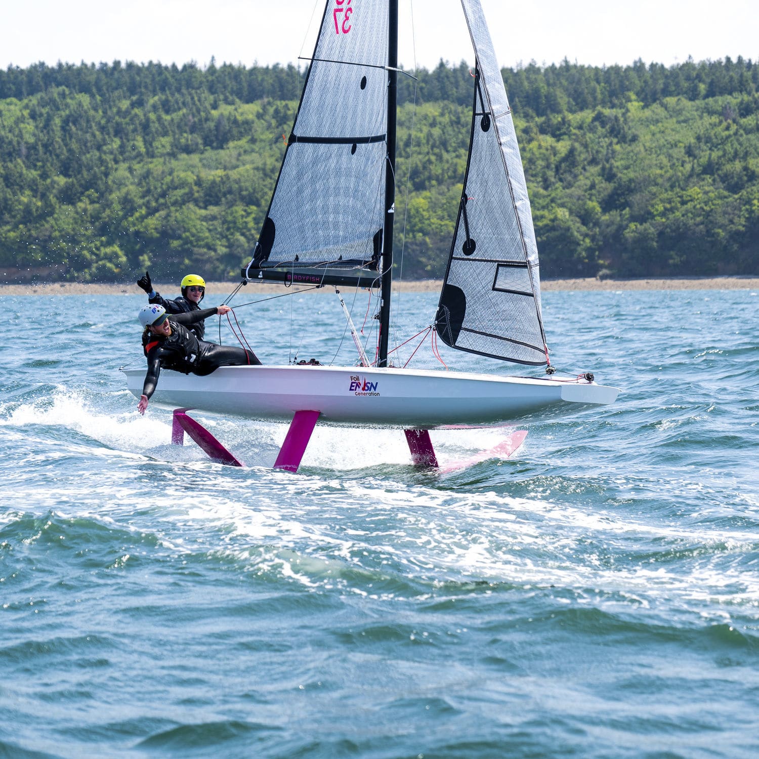 Double-handed sailing dinghy - RACE VERSION - Birdyfish - foiling ...