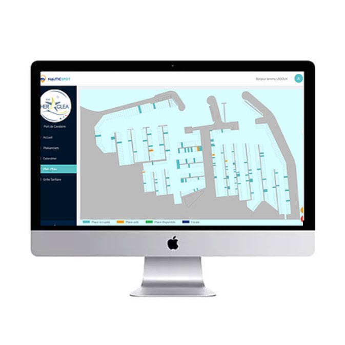 Marina software - NauticSpot - navigation / management / visualization