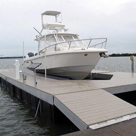 Boat lift - Golden Dock Stabilizers - floating / dock-mounted / custom