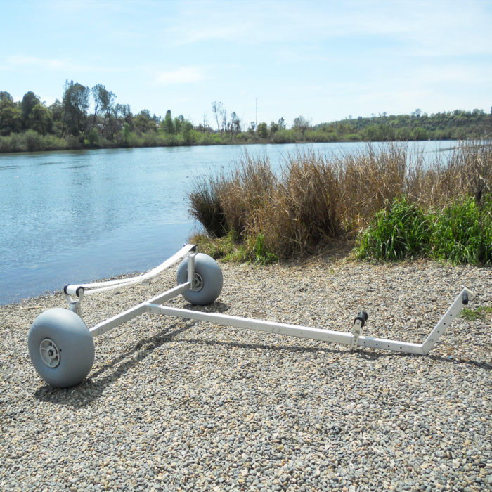 Launching trolley - 49 - wheeleez - for boats