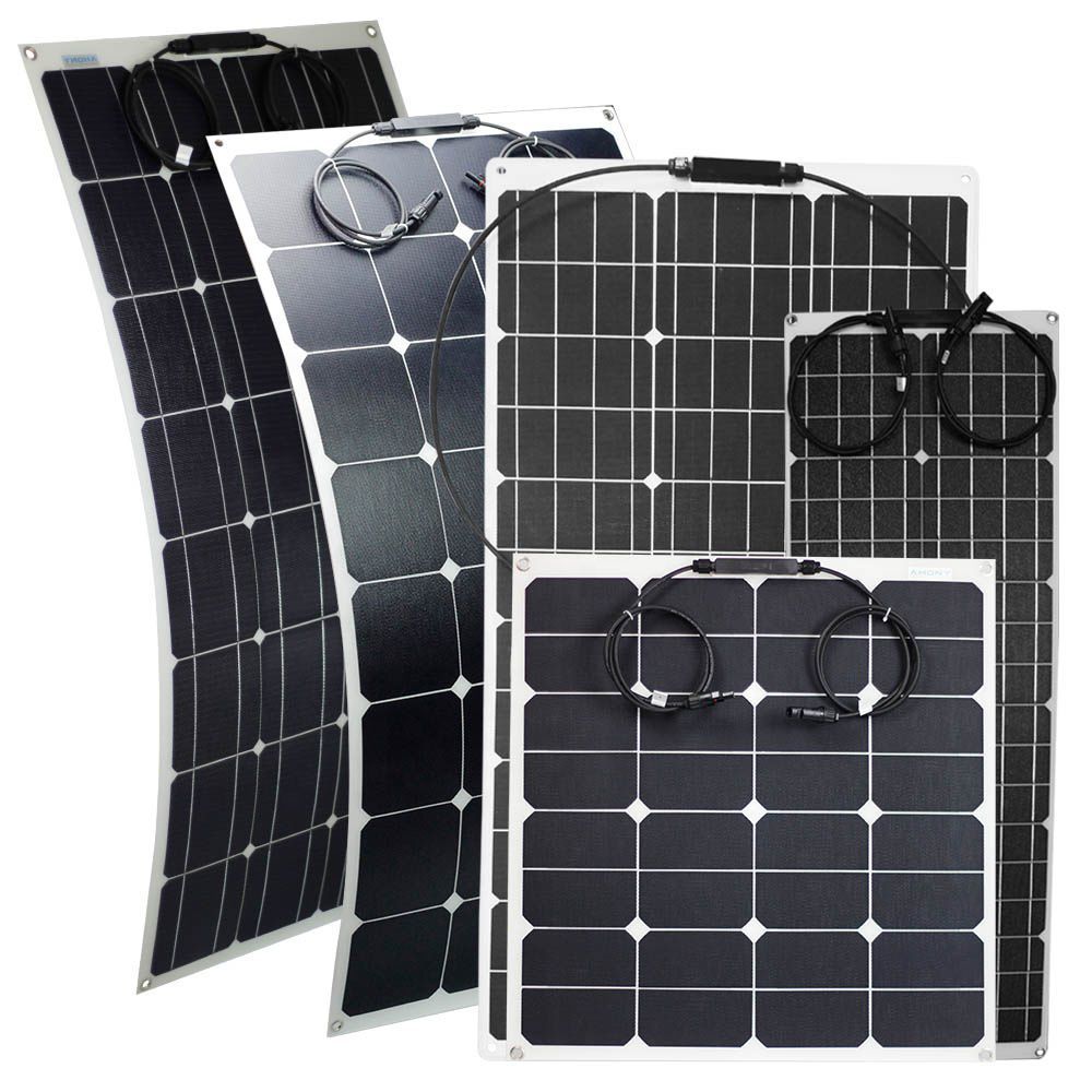 Semi-flexible solar panel - eGo-S22w - SHENZHEN AHONY POWER CO.,LTD ...