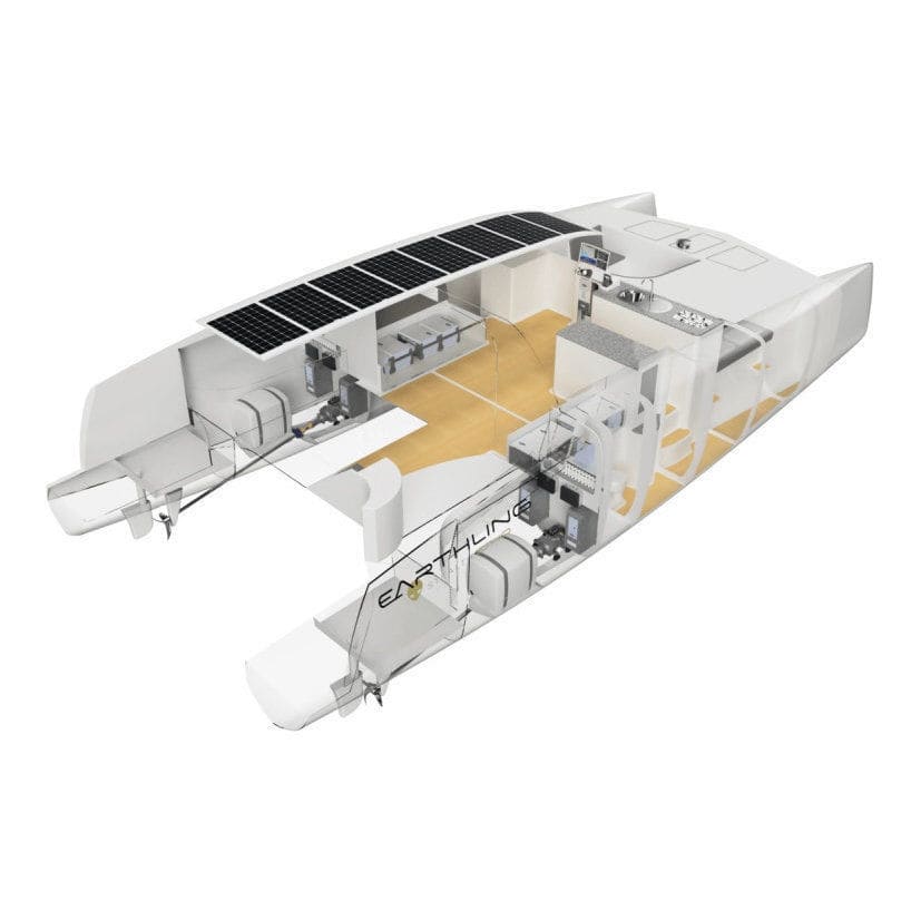 Sailboat propulsion system - ARIES - MOLABO GmbH - for ships / for work ...