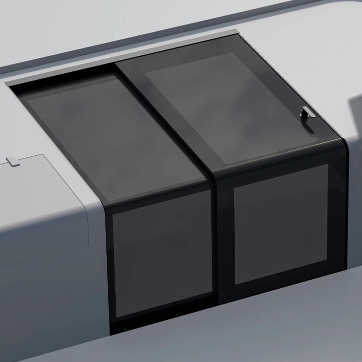 Yacht door - Sleek - parema - for boat / sliding / glazed