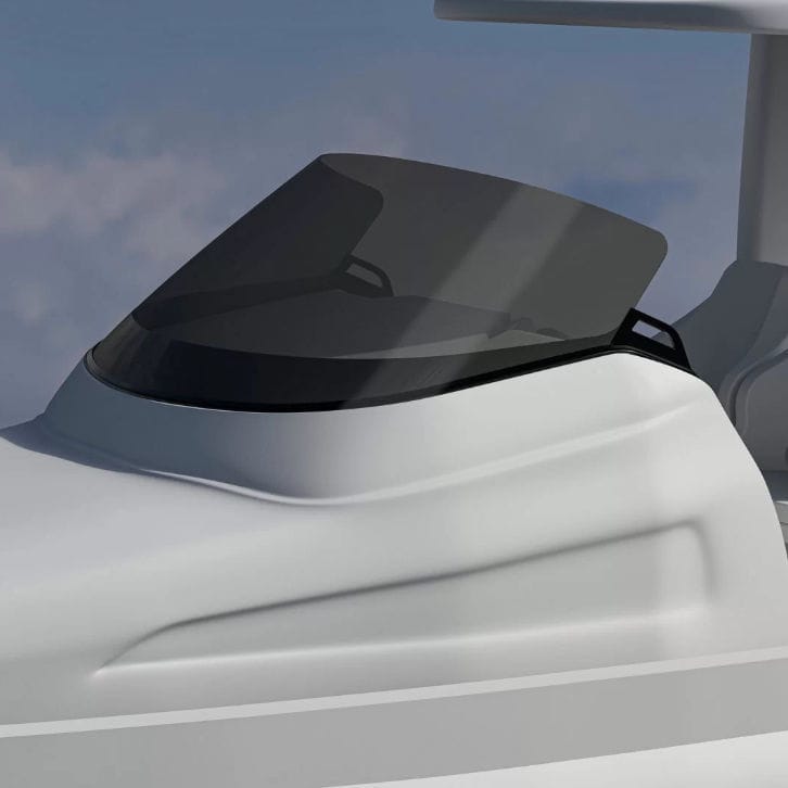 Boat windshield - Fast - parema