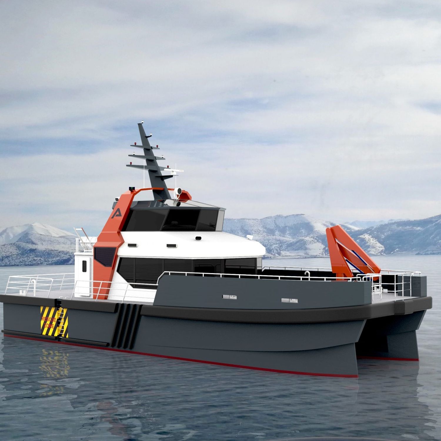 Crew boat - WX240 - Nova Shipyard - wind farm service boat / catamaran ...