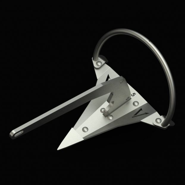 Bügel type anchor - Viking 5 - Viking anchors - for boats / galvanized ...