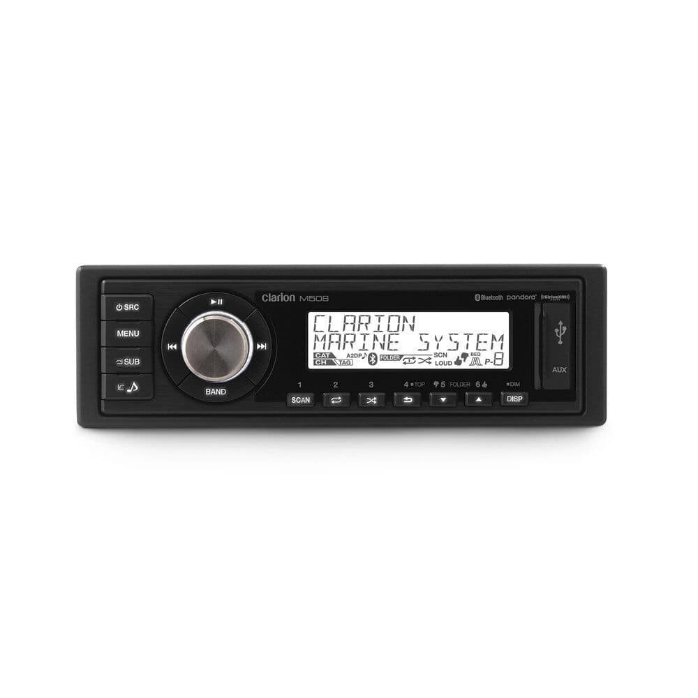 AM marine audio player - M508 - Clarion Marine - FM / MP3 / USB