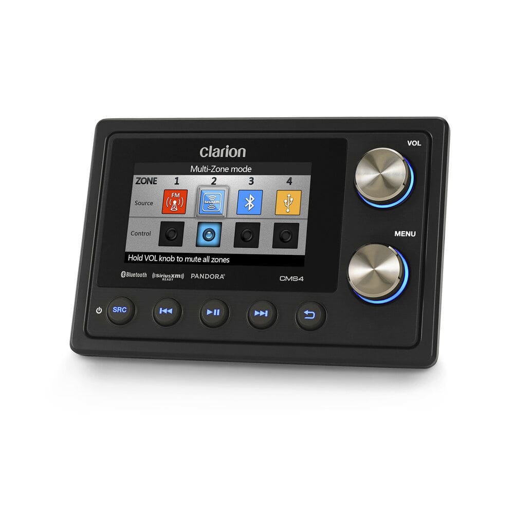 AM marine audio player - CMS4 - Clarion Marine - FM / MP3 / USB