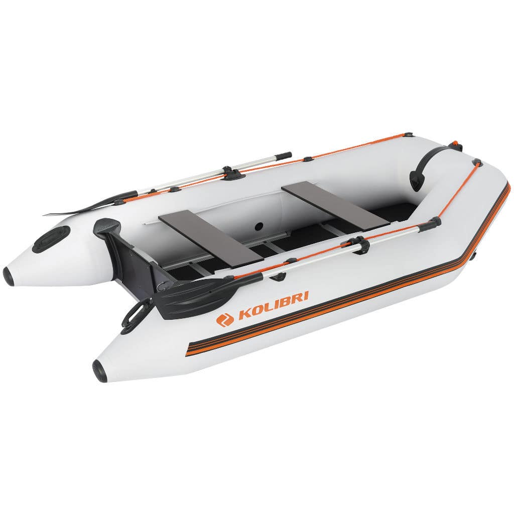 Outboard inflatable boat - KM-300D - KOLIBRI - open / multi-use / touring