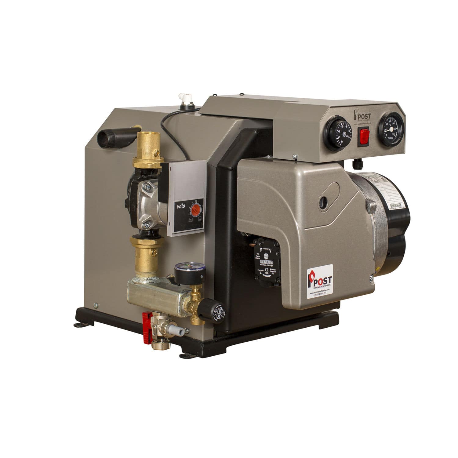 Diesel heater - CAMINUS CH - Post Marine Heating BV - fuel oil / for ...