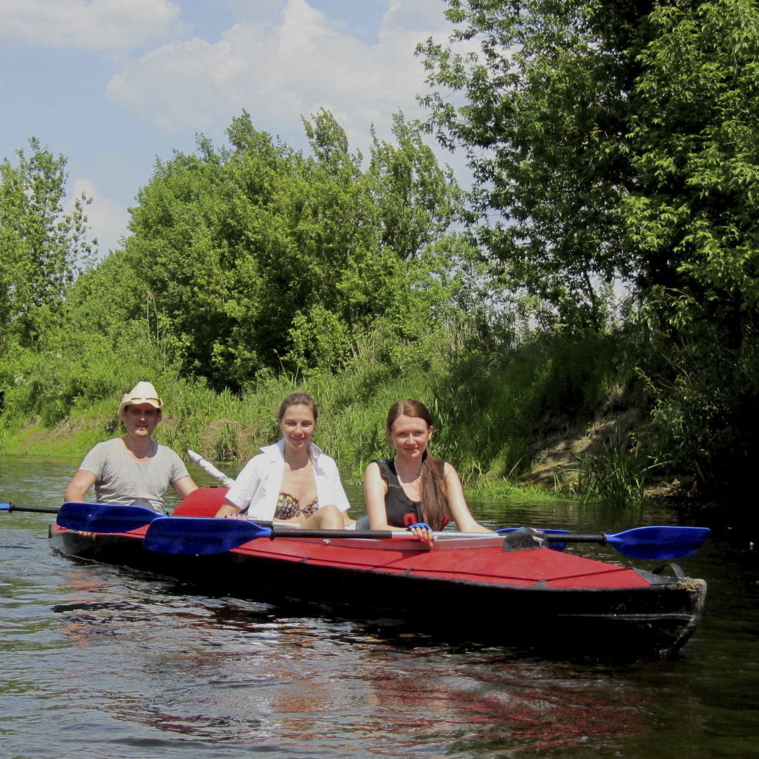 Folding kayak - N-0305 - Neris - long-distance / white-water / adult