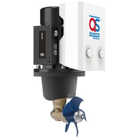 Azimuth thruster - QS 30-110 - QS SEAMASTER - tunnel type / for boat / DC