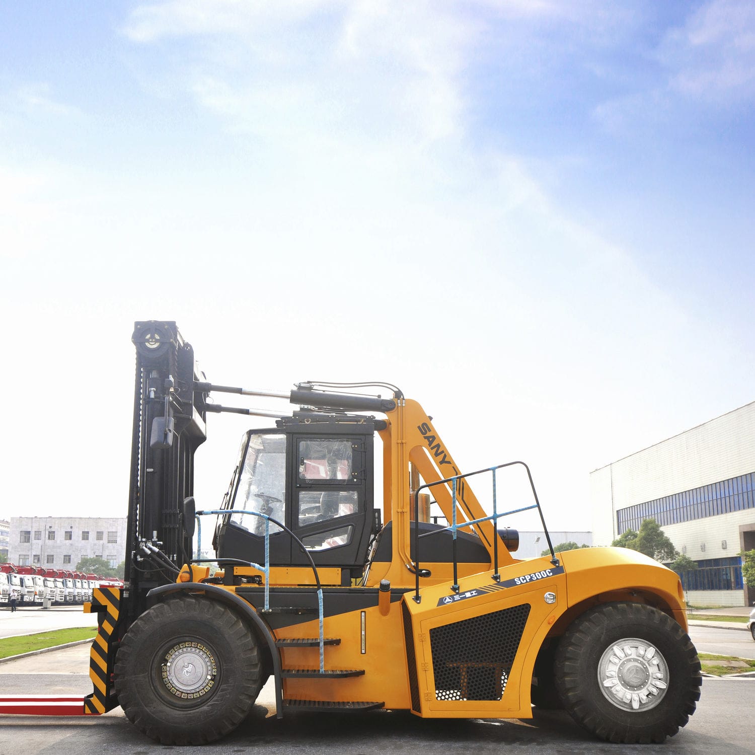 Harbor forklift - SCP3 series - SANY GROUP - for shipyards