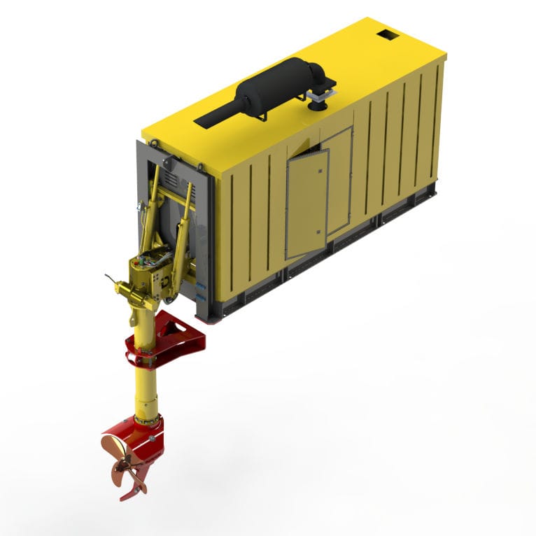 Bow thruster - GP series - Italdraghe - stern / transversal / deck-mounted