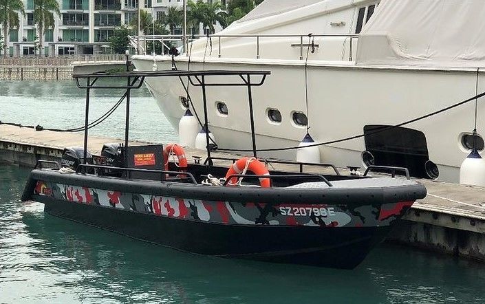 Work boat - Centurion 24WB - Five Aluminium Boat and Engineering Pte ...
