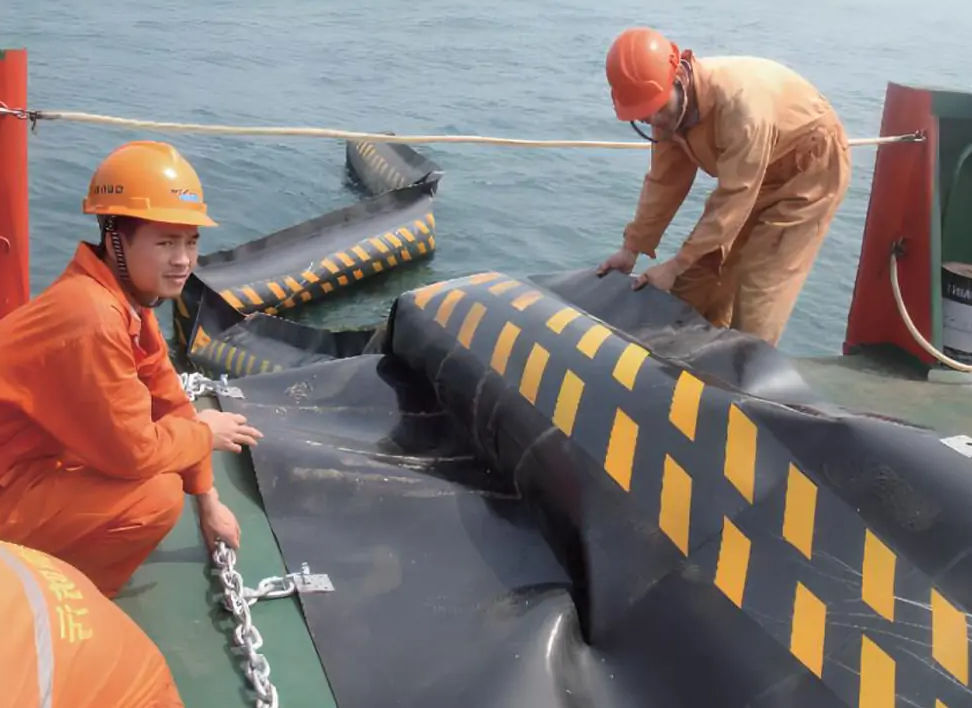 Oil spill boom - IRB series - Jerryborg Marine Machinery Co., Ltd ...