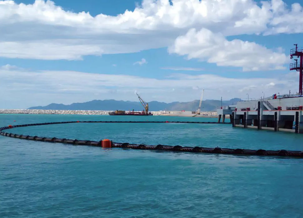 Oil spill boom - SFR series - Jerryborg Marine Machinery Co., Ltd ...