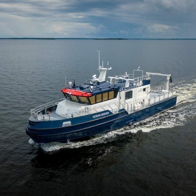 Harbor service boat - 2360 - Kewatec - research and survey boat ...