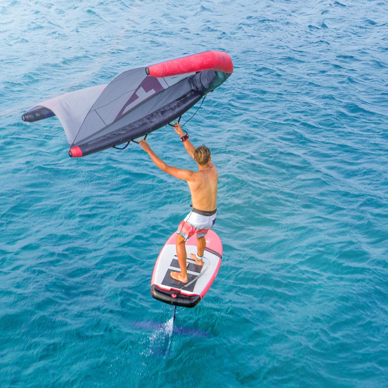 Hybrid inflatable air wing - TC-W400 - Aquatone - all-around