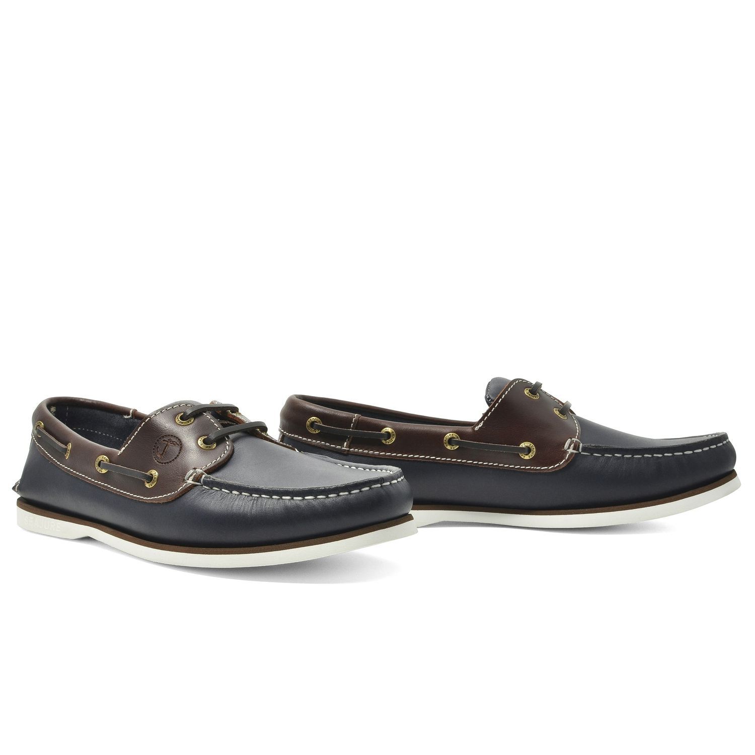 Deck shoes - Gonone - Seajure - men's / leather / rubber