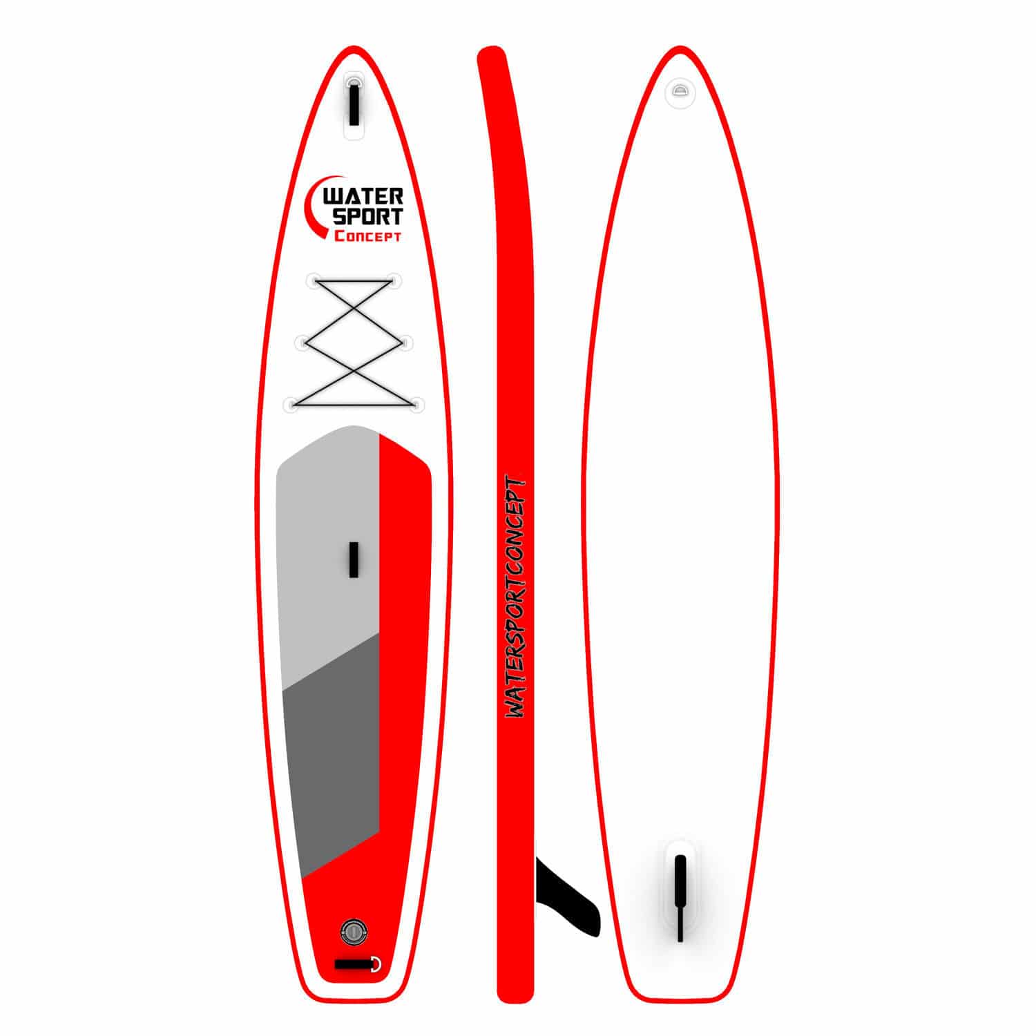 Inflatable stand-up paddle-board - RED RACE 12'6 - WATERSPORT CONCEPT ...
