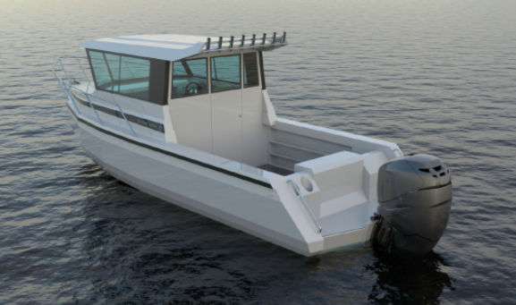 Outboard day fishing boat - LEADER 768Z - Qingdao Allheart Marine Co ...