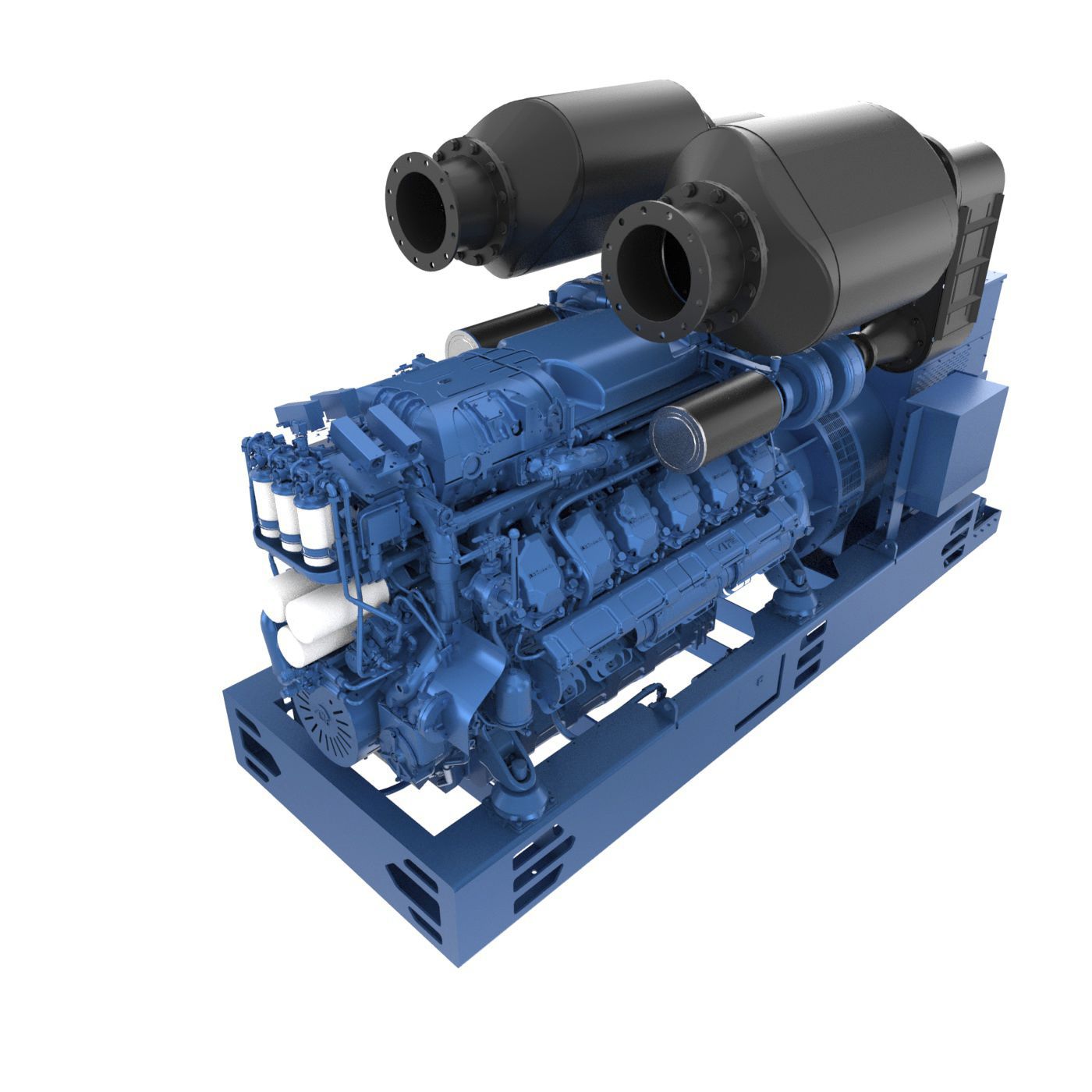 Diesel generator set - 12M26.3+SCR - MOTEURS BAUDOUIN - for ships / 60 ...