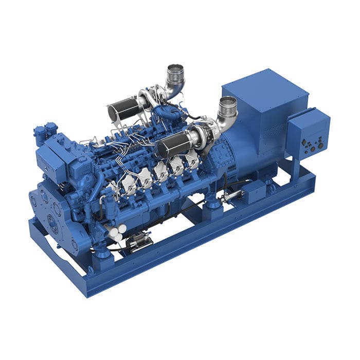 Diesel generator set - 12M33.2 - MOTEURS BAUDOUIN - for ships / 60 Hz ...