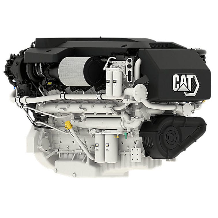 Inboard motor - C32B - Caterpillar Marine Power Systems - propulsion ...
