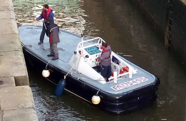 Line-handling boat professional boat - 8.37m - Alumarine Shipyard ...