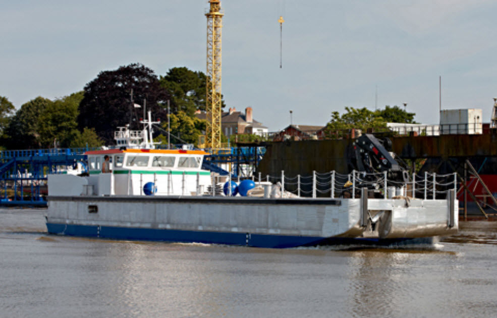 Work barge special vessel - 30 M - Alumarine Shipyard - coastal