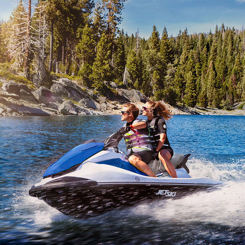 Seated jet-ski - STX® 160 - Kawasaki - three-seater / 160 hp / 4-stroke