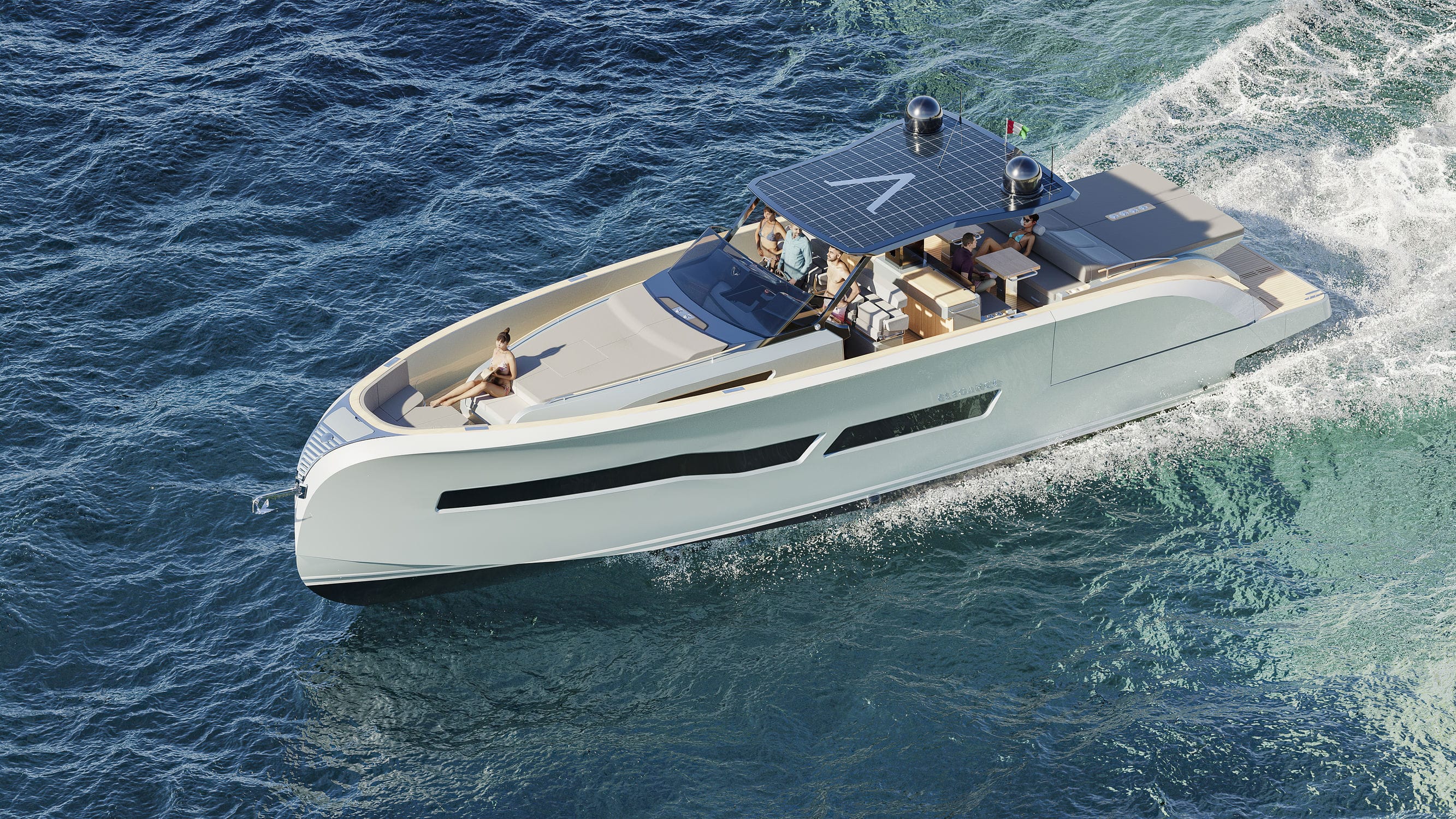 Inboard express cruiser - E 50 V - ELEGANCE YACHTS - twin-engine / open ...