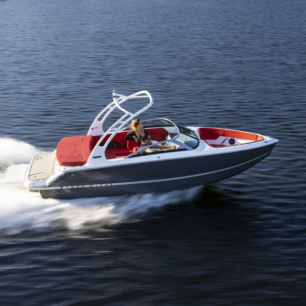 Inboard runabout - H1 - Four Winns - dual-console / bowrider / open