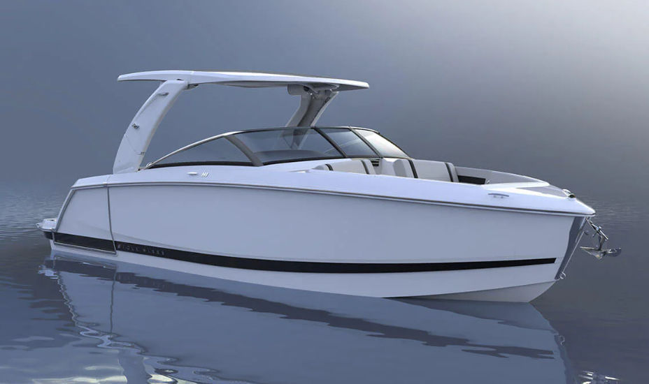Inboard runabout - H9 - Four Winns - open / dual-console / bowrider