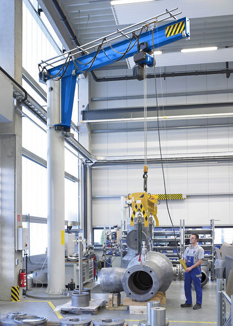 Shipyard crane - MSK - PLANETA-Hebetechnik GmbH - pivoting jib