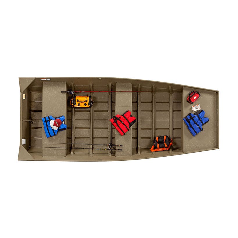 Outboard jon boat - L1448 - Lowe - open / sport-fishing / aluminum