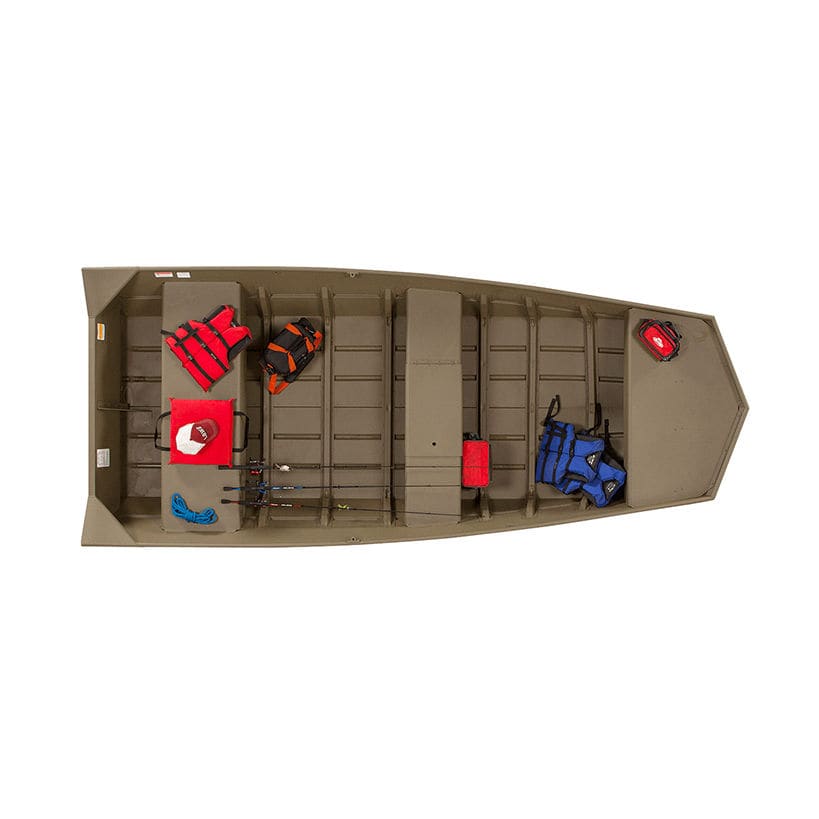 Outboard jon boat - L1448M - Lowe - open / sport-fishing / aluminum