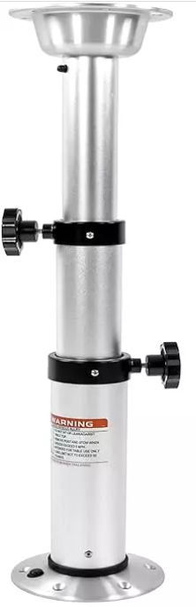 Adjustable table pedestal - HT-M02 - HWHongRV - aluminum